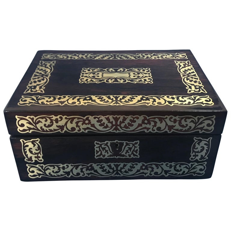 Regency Rosewood Box For Sale at 1stDibs