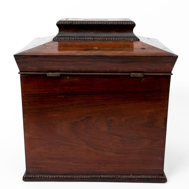 Regency Rosewood Dressing Box with Lap Desk at 1stDibs