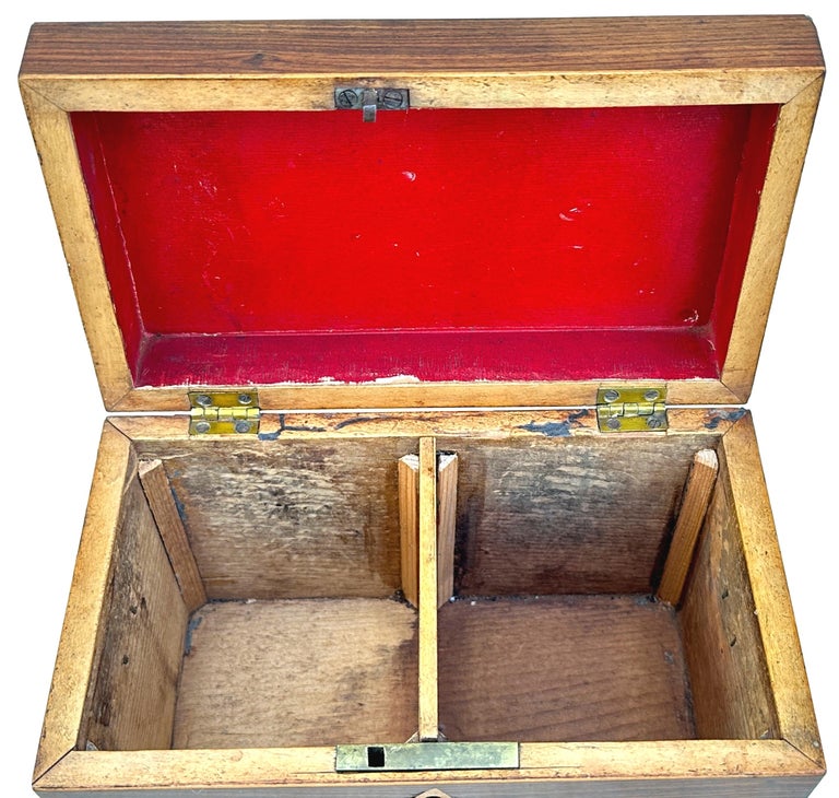 Regency Rosewood Tea Caddy at 1stDibs