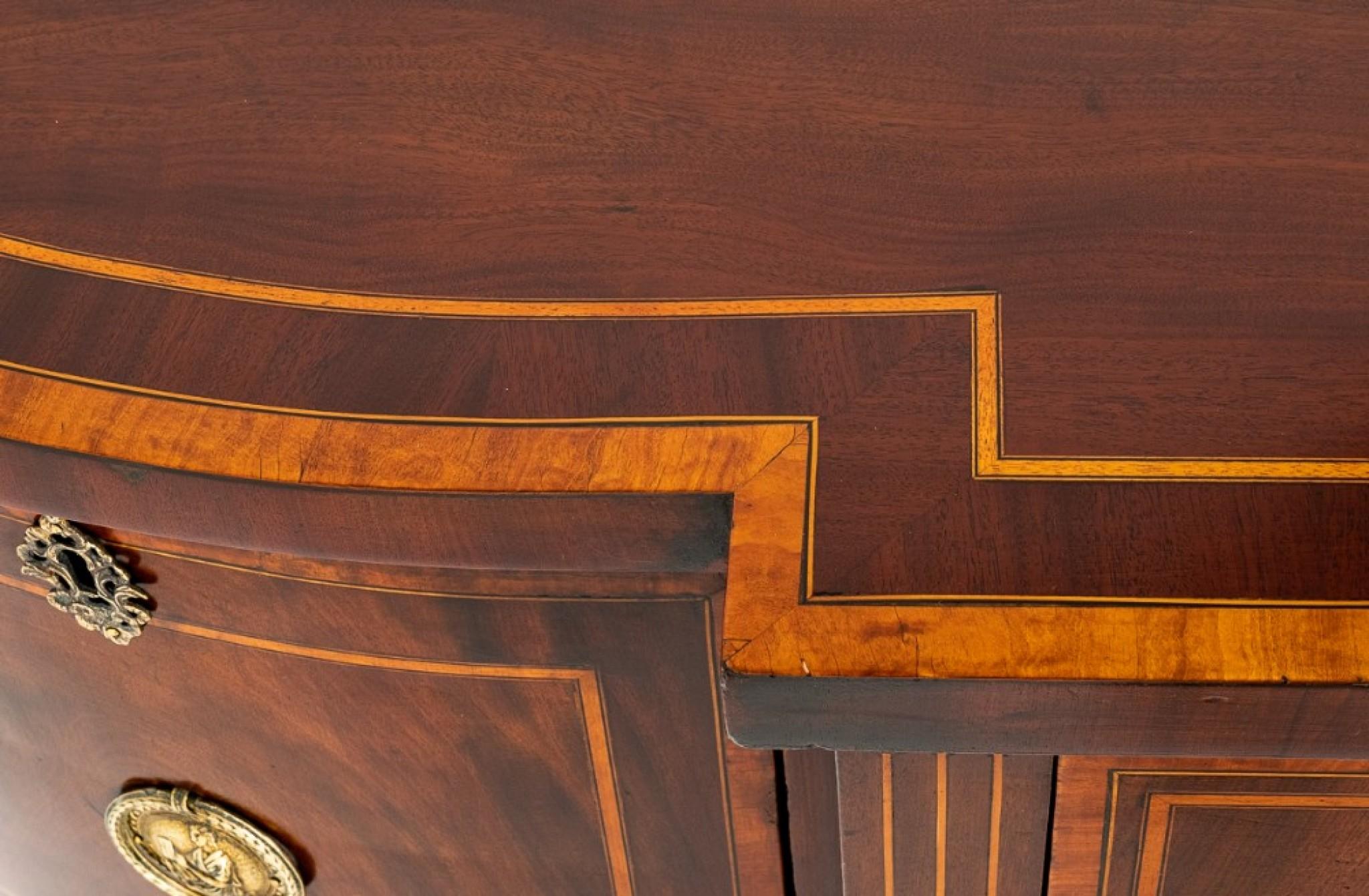 Regency Sideboard Mahogany Server Antique Period For Sale at 1stDibs