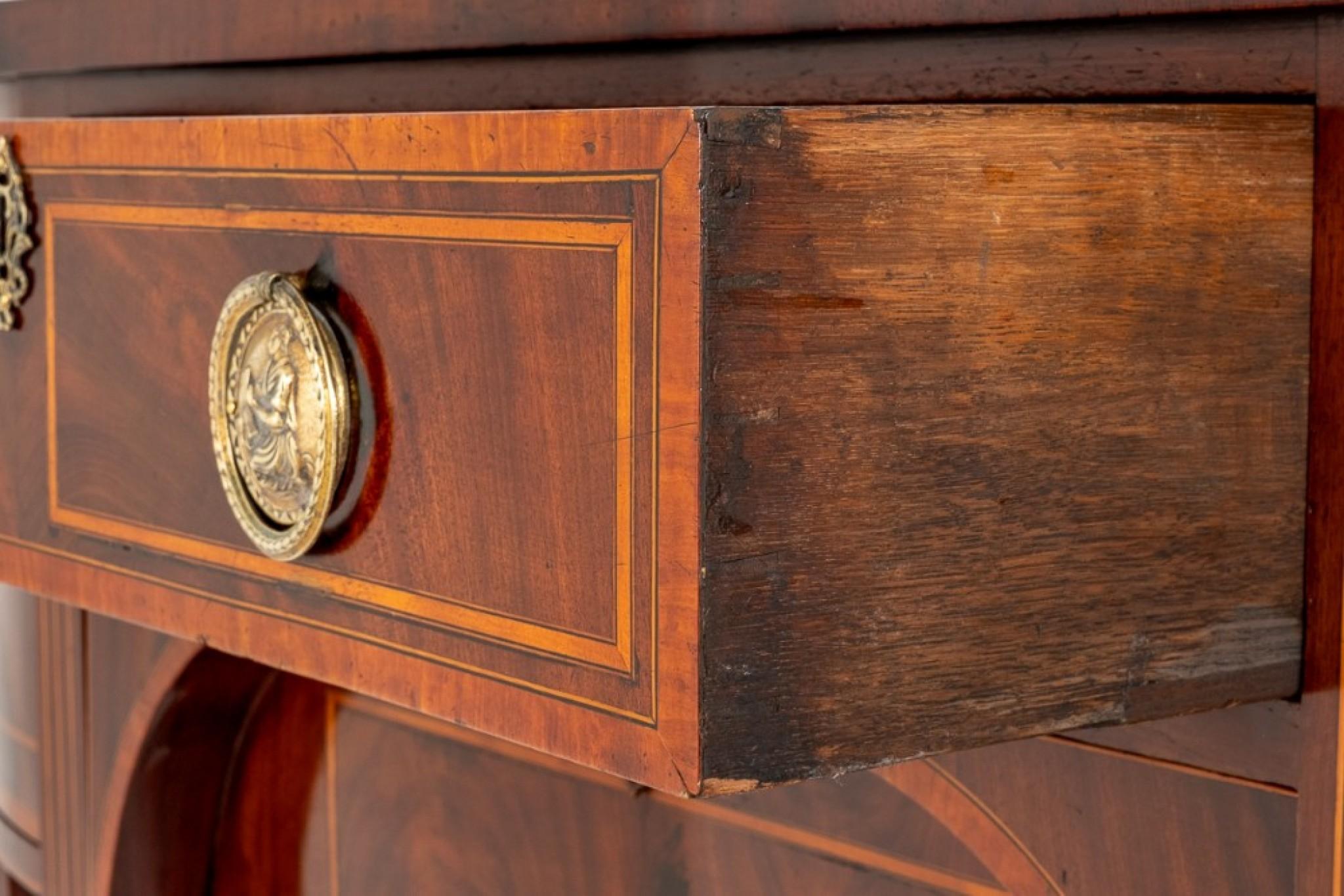 Regency Sideboard Mahogany Server Antique Period For Sale at 1stDibs