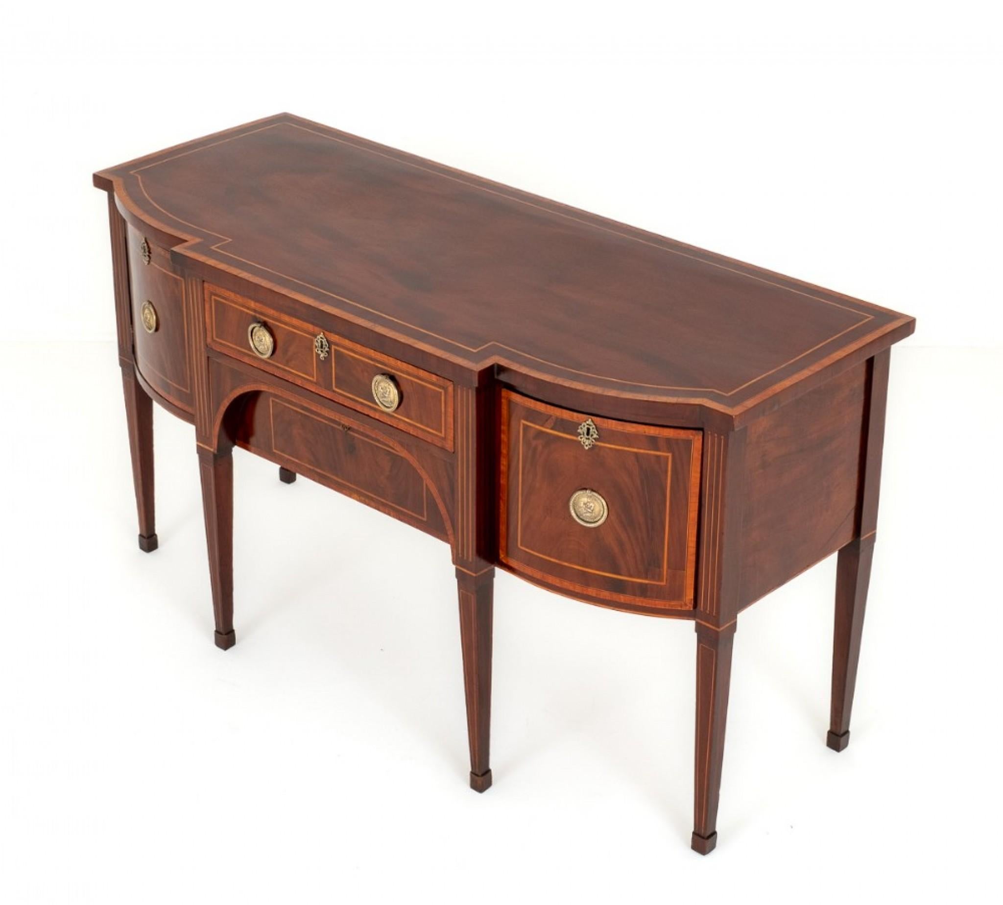 Regency Sideboard Mahogany Server Antique Period For Sale at 1stDibs