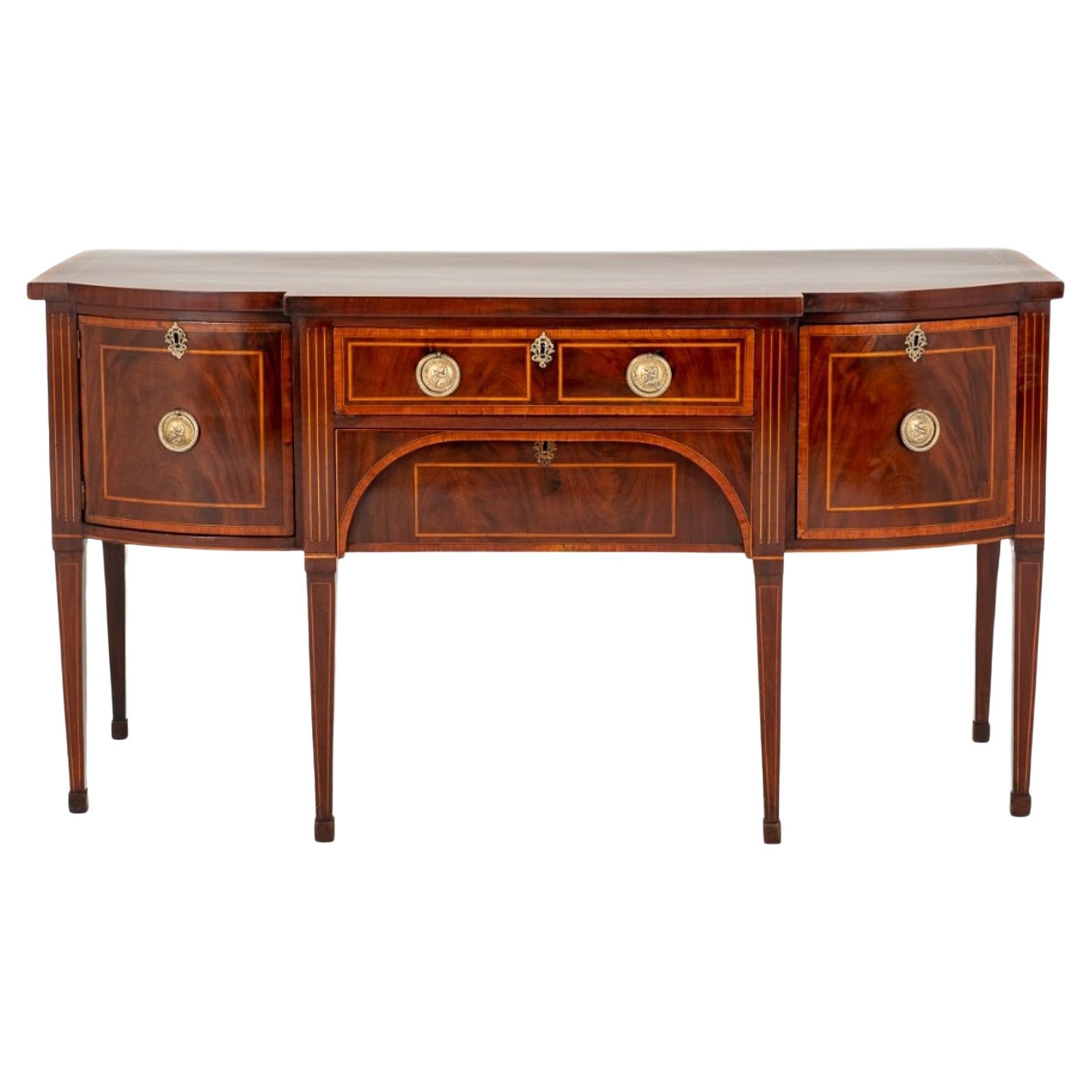 Regency Sideboard Mahogany Server Antique Period For Sale at 1stDibs