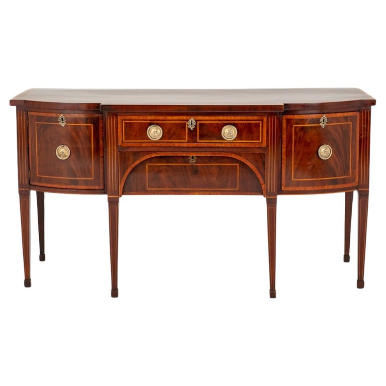 Regency Sideboard Mahogany Server Antique Period For Sale at 1stDibs