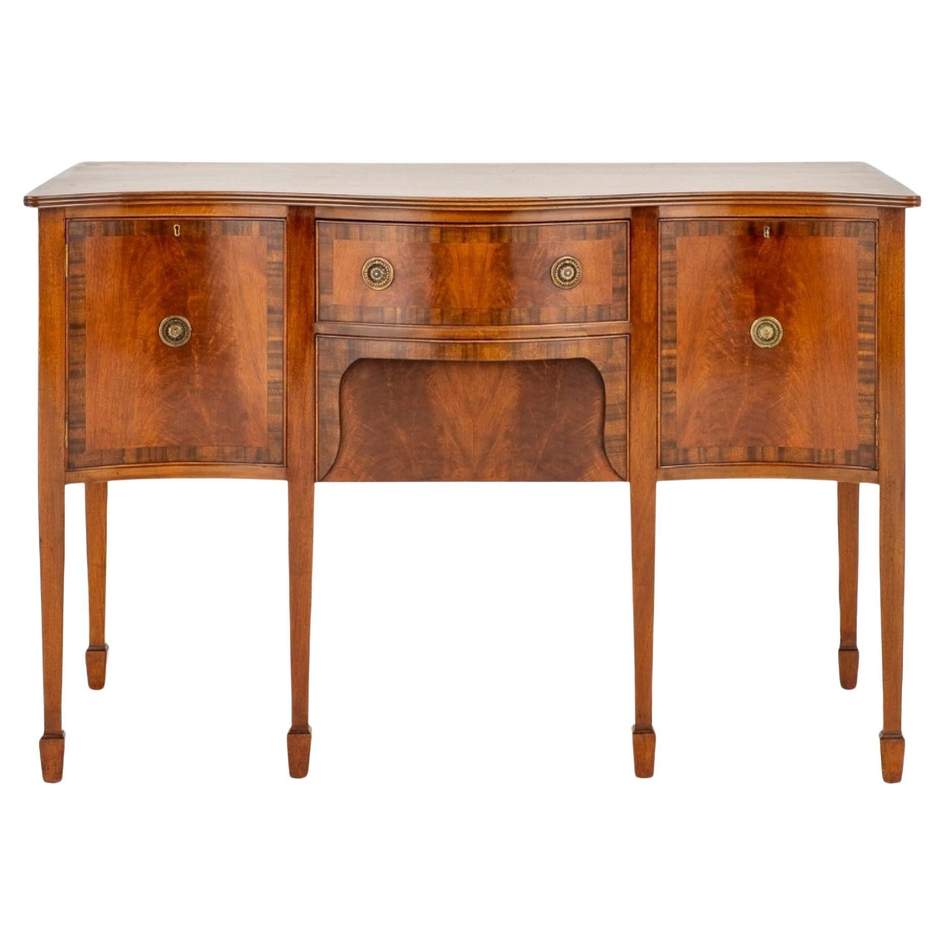 Philadelphia Federal serpentine sideboard at 1stDibs