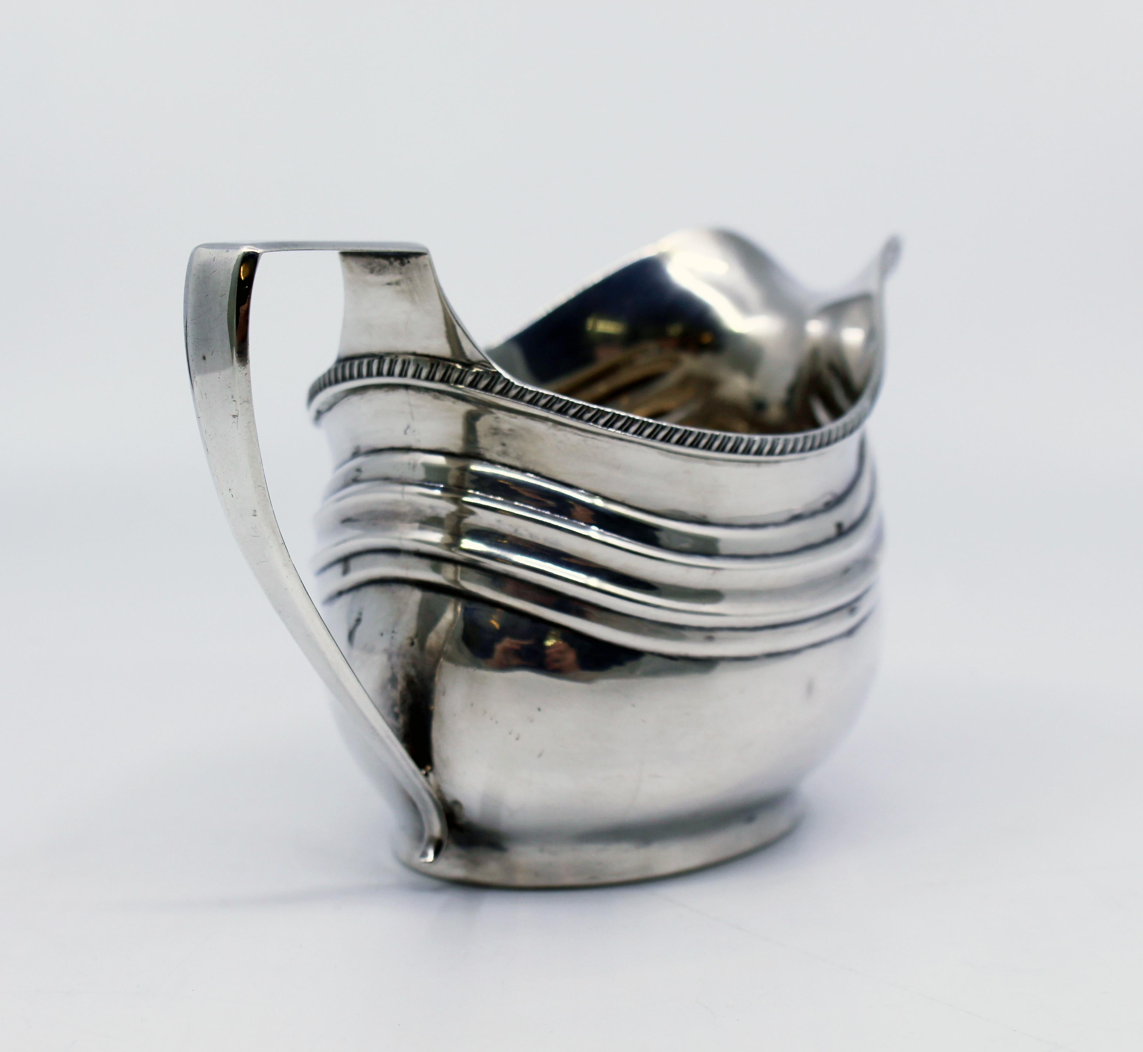 Regency Solid Silver Sauce Boat by Bateman London, 1813 For Sale at 1stDibs