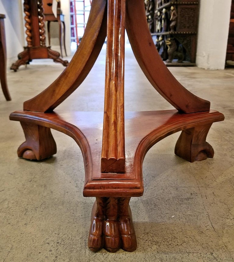 Regency Style British Walnut Clothes Rack or Coat Stand For Sale at 1stDibs