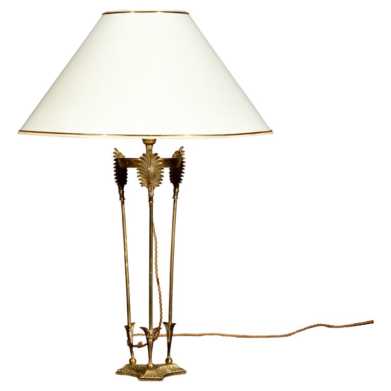 Regency Style Bronze Athenienne Table Lamp For Sale at 1stDibs | lamp tour