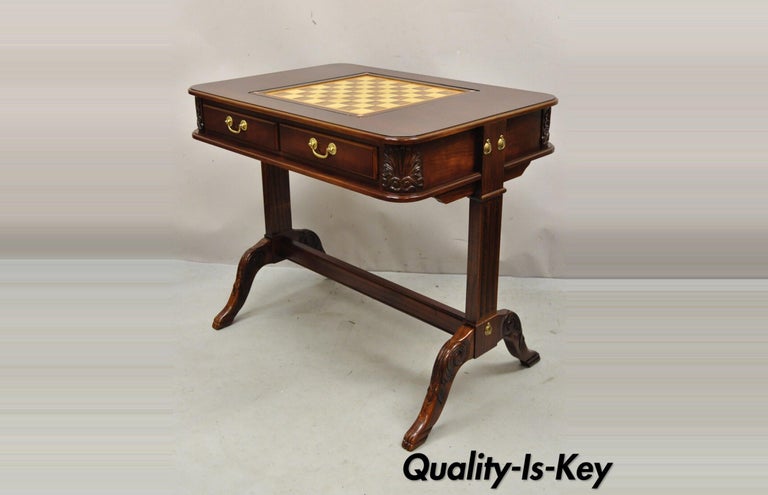 Regency Style Cherry Wood Game Table with Flip Top by Butler Specialty ...
