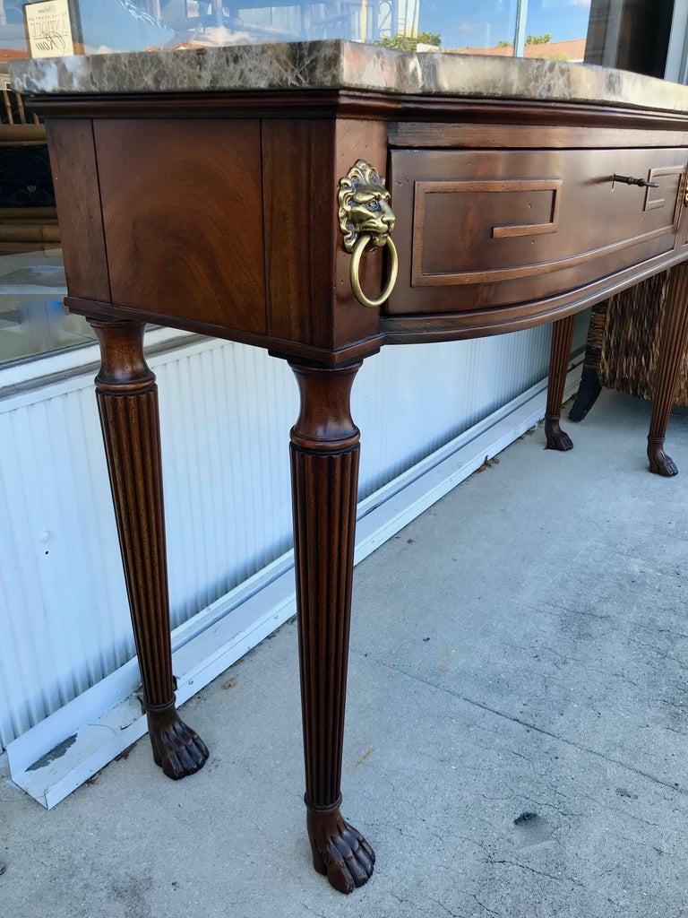 Regency Style Console Table For Sale at 1stDibs