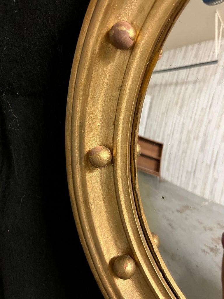 Regency style convex Mirror For Sale at 1stDibs