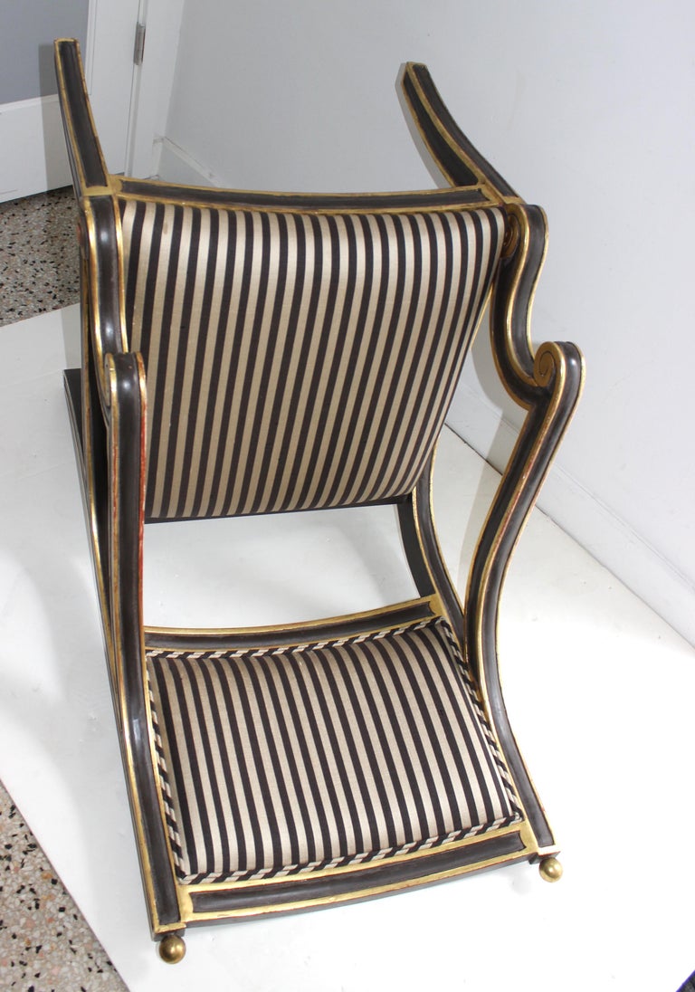 English Regency Style Dining Chairs at 1stDibs