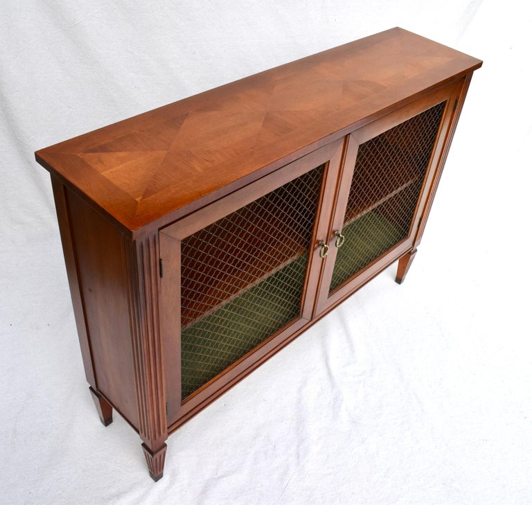 Regency Style Display Cabinet Bookcase or Console Case at 1stDibs