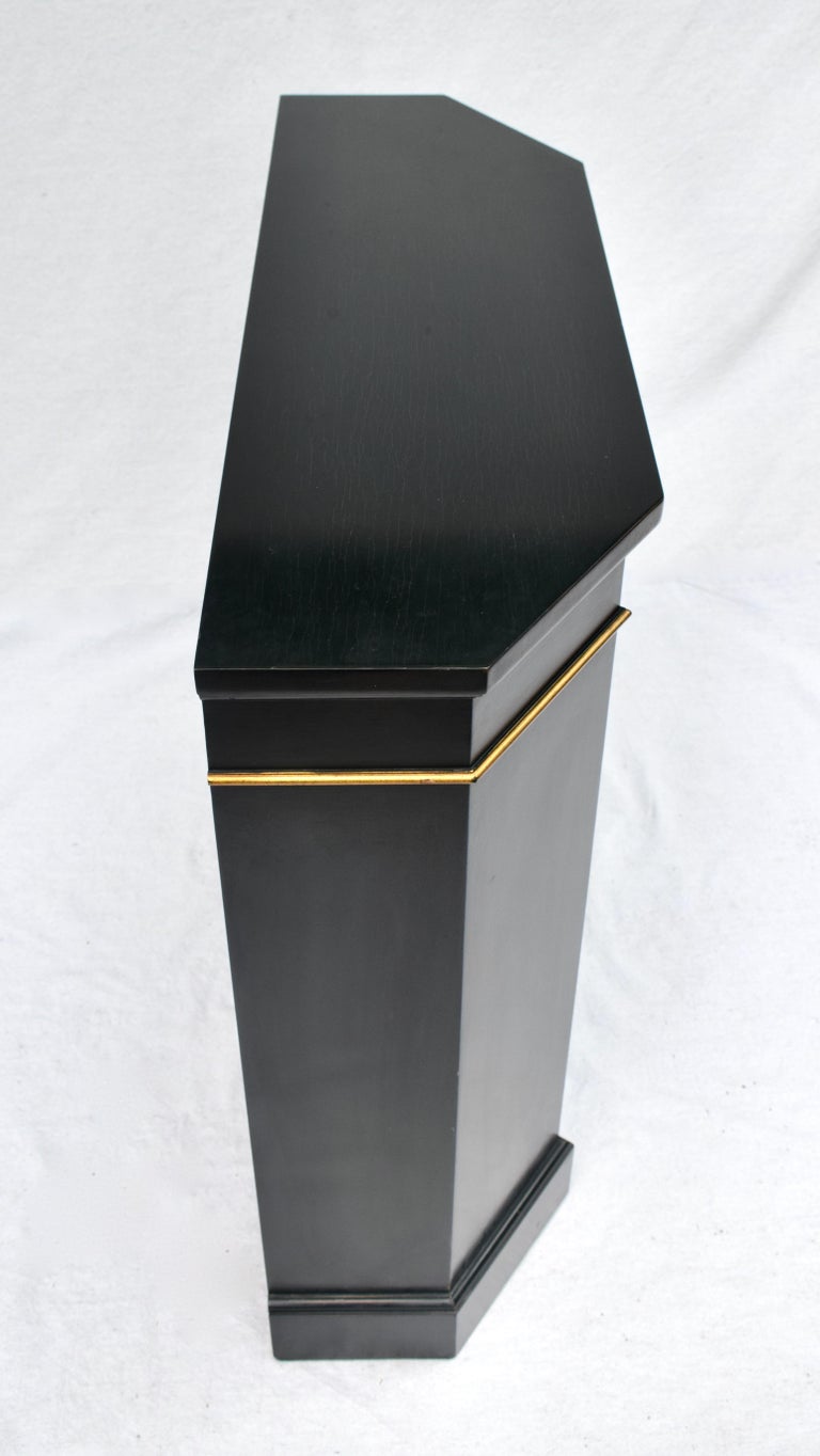 Regency Style Display Cabinet Bookcase or Console Case at 1stDibs