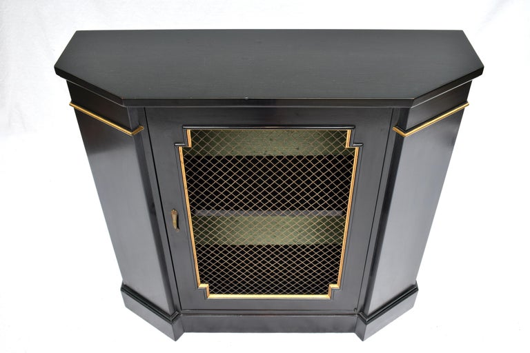 Regency Style Display Cabinet Bookcase or Console Case at 1stDibs