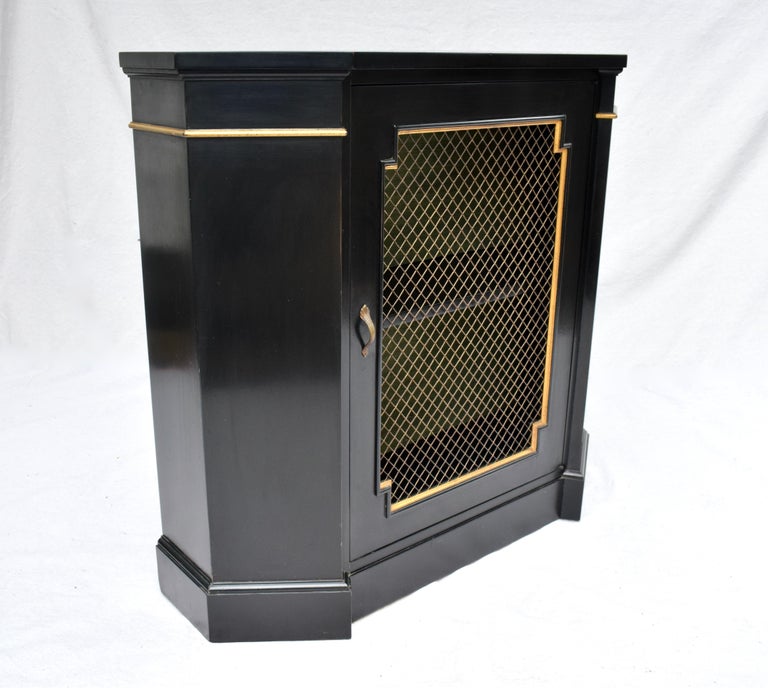 Regency Style Display Cabinet Bookcase or Console Case at 1stDibs