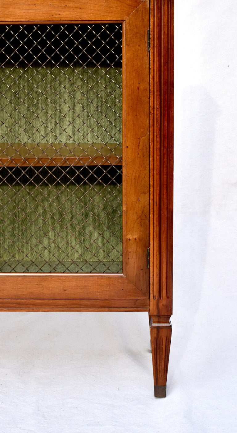 Regency Style Display Cabinet Bookcase or Console Case at 1stDibs