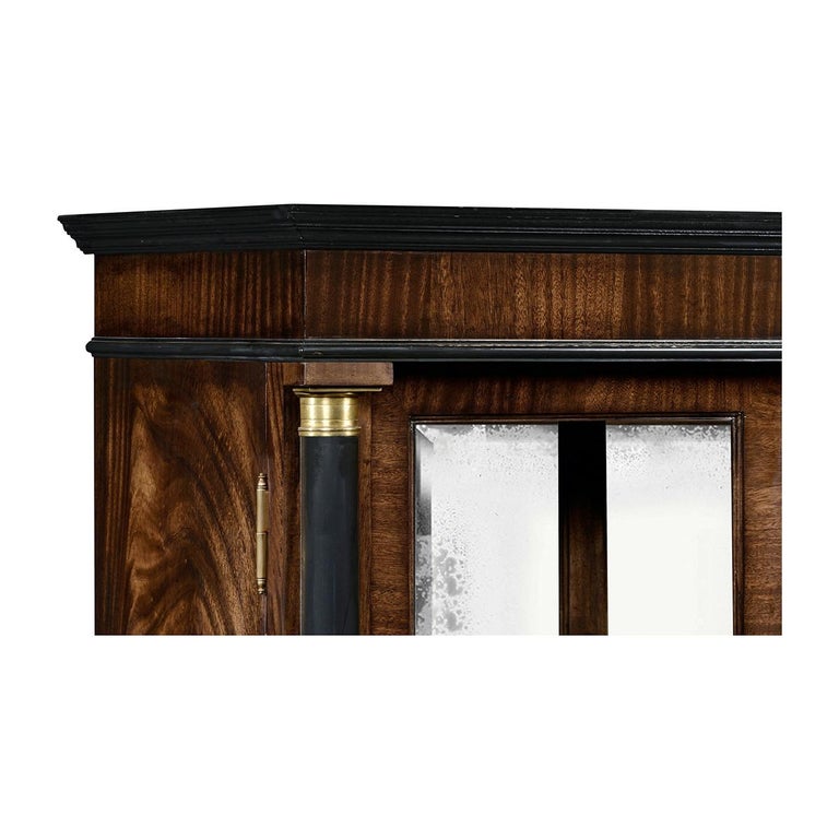 Regency Style Display Cabinet For Sale at 1stDibs