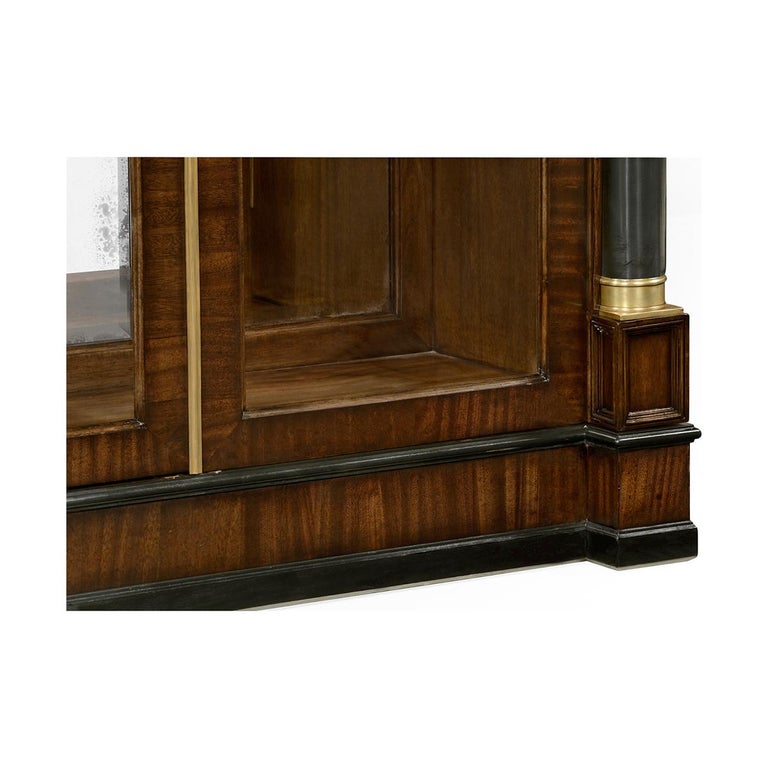 Regency Style Display Cabinet For Sale at 1stDibs