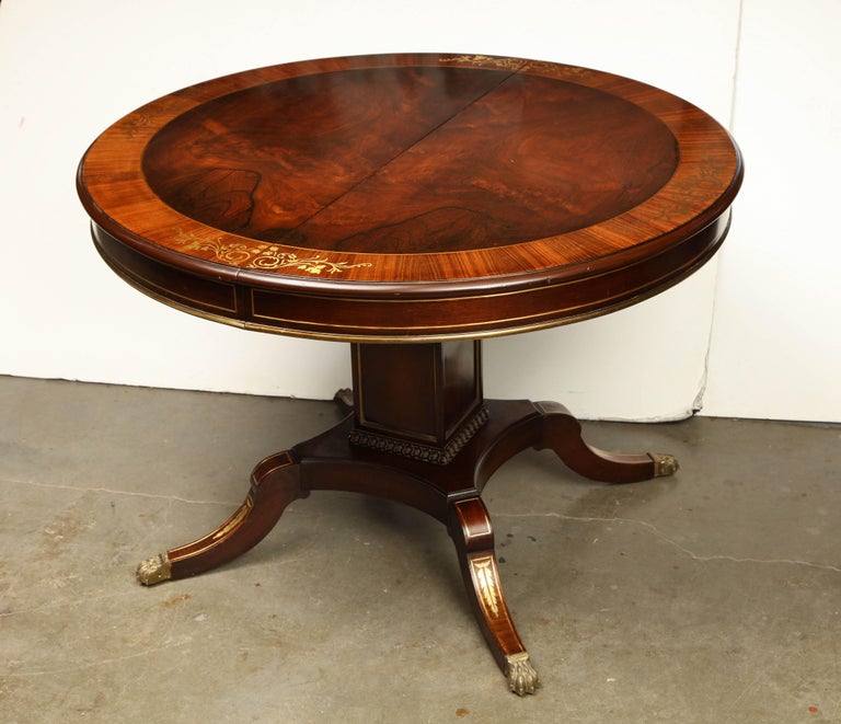 Regency Style Extension Dining Table at 1stDibs