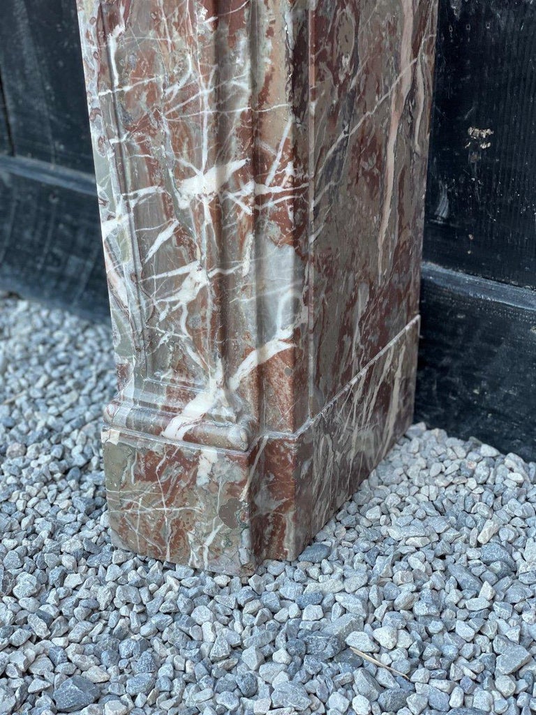 Regency Style Fireplace In Rance Marble Circa 1880 For Sale at 1stDibs