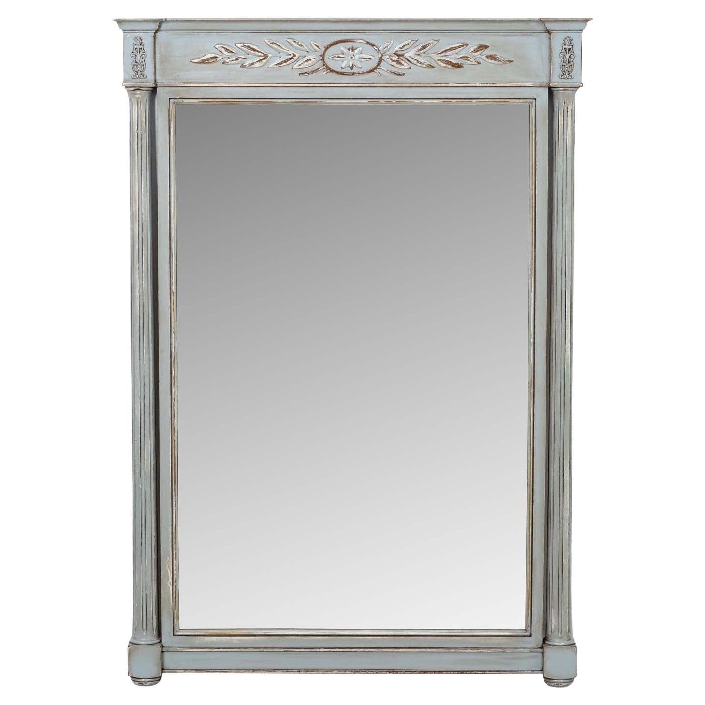 Regency Style Fluted Mirror For Sale at 1stDibs