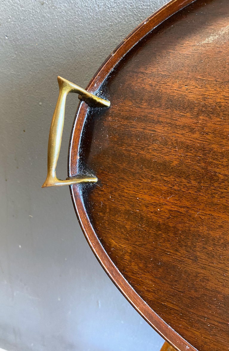 Regency-Style Inlaid Butler's Tray For Sale at 1stDibs