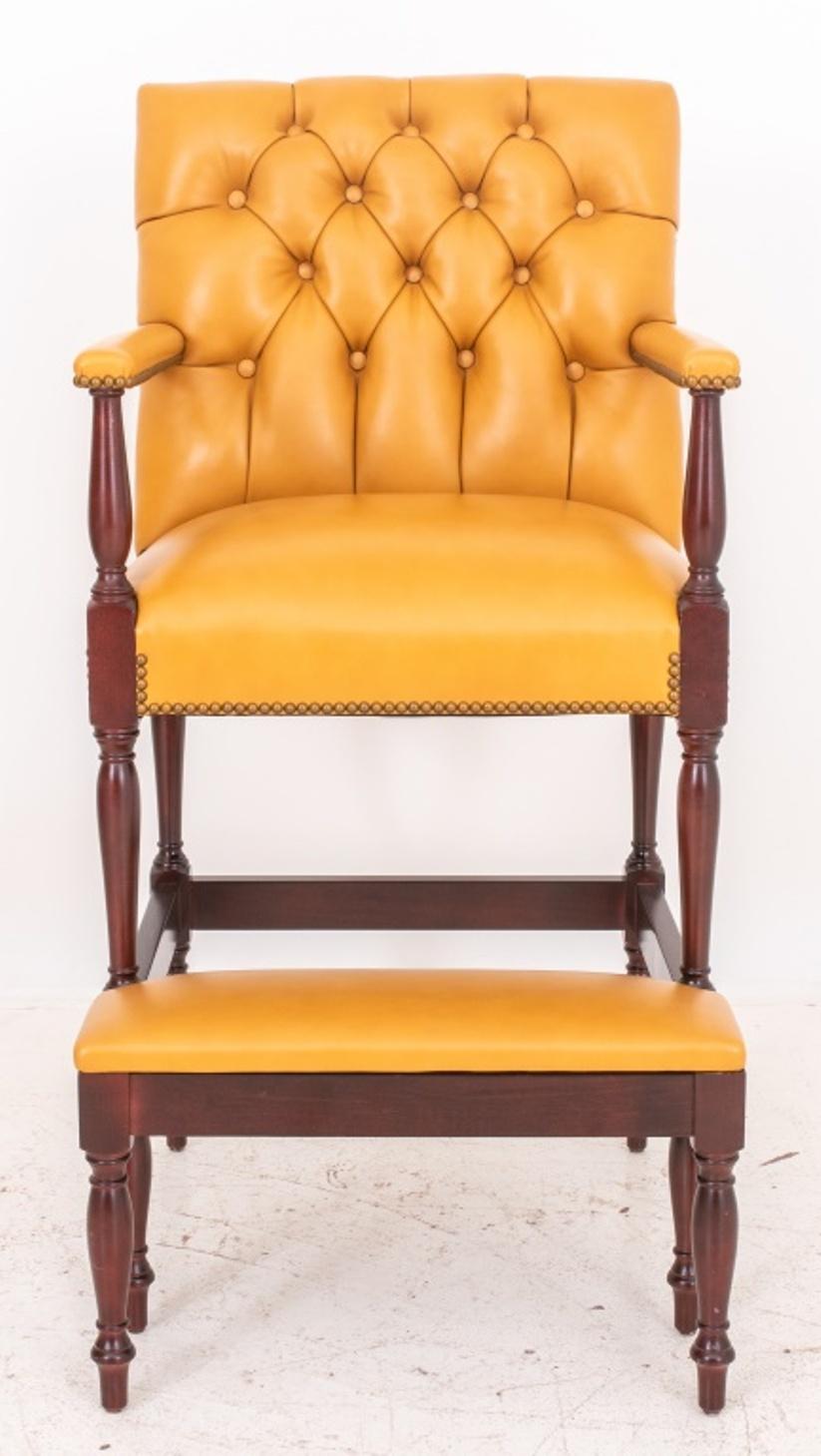 Regency Style Mahogany Billiard Chairs at 1stDibs