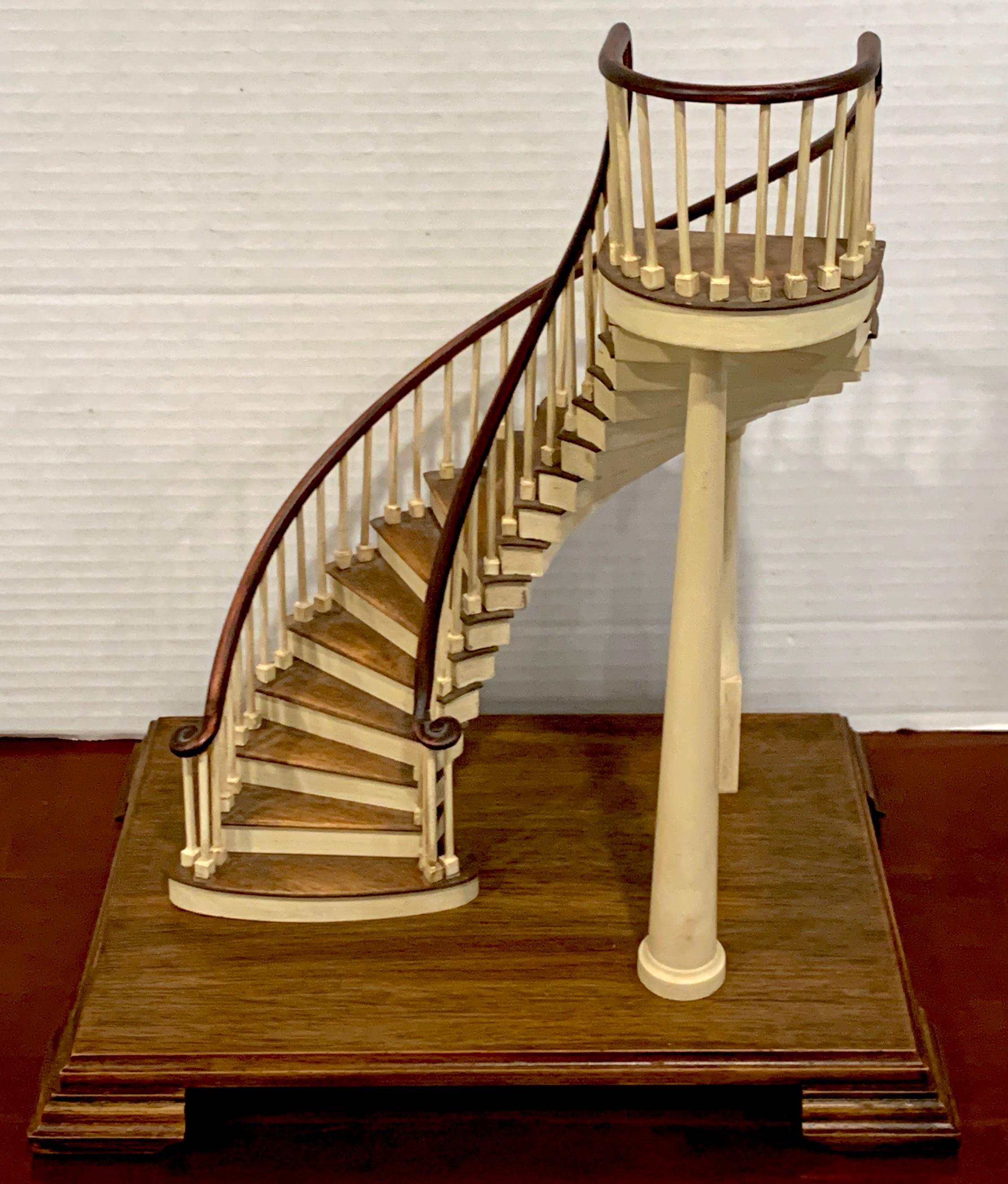 Regency Style Mahogany and Painted Architectural Model of a Grand ...