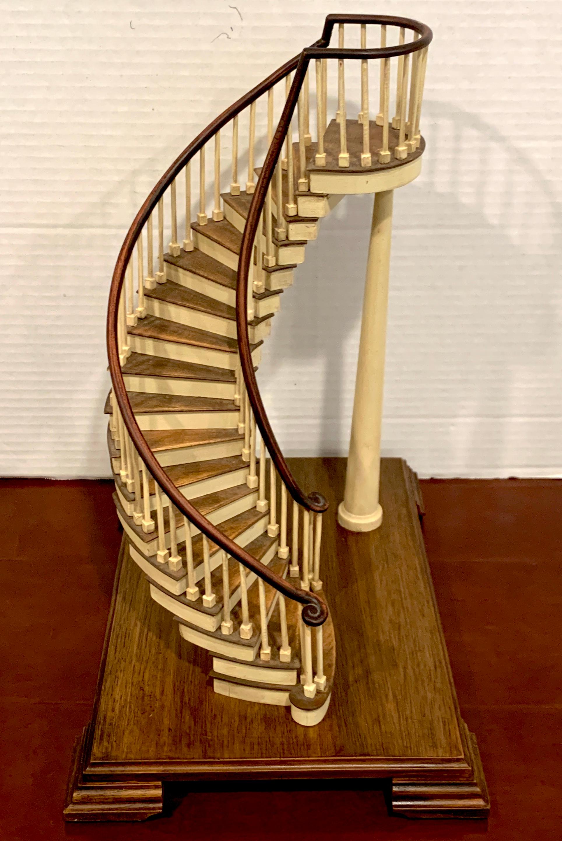 Regency Style Mahogany and Painted Architectural Model of a Grand ...