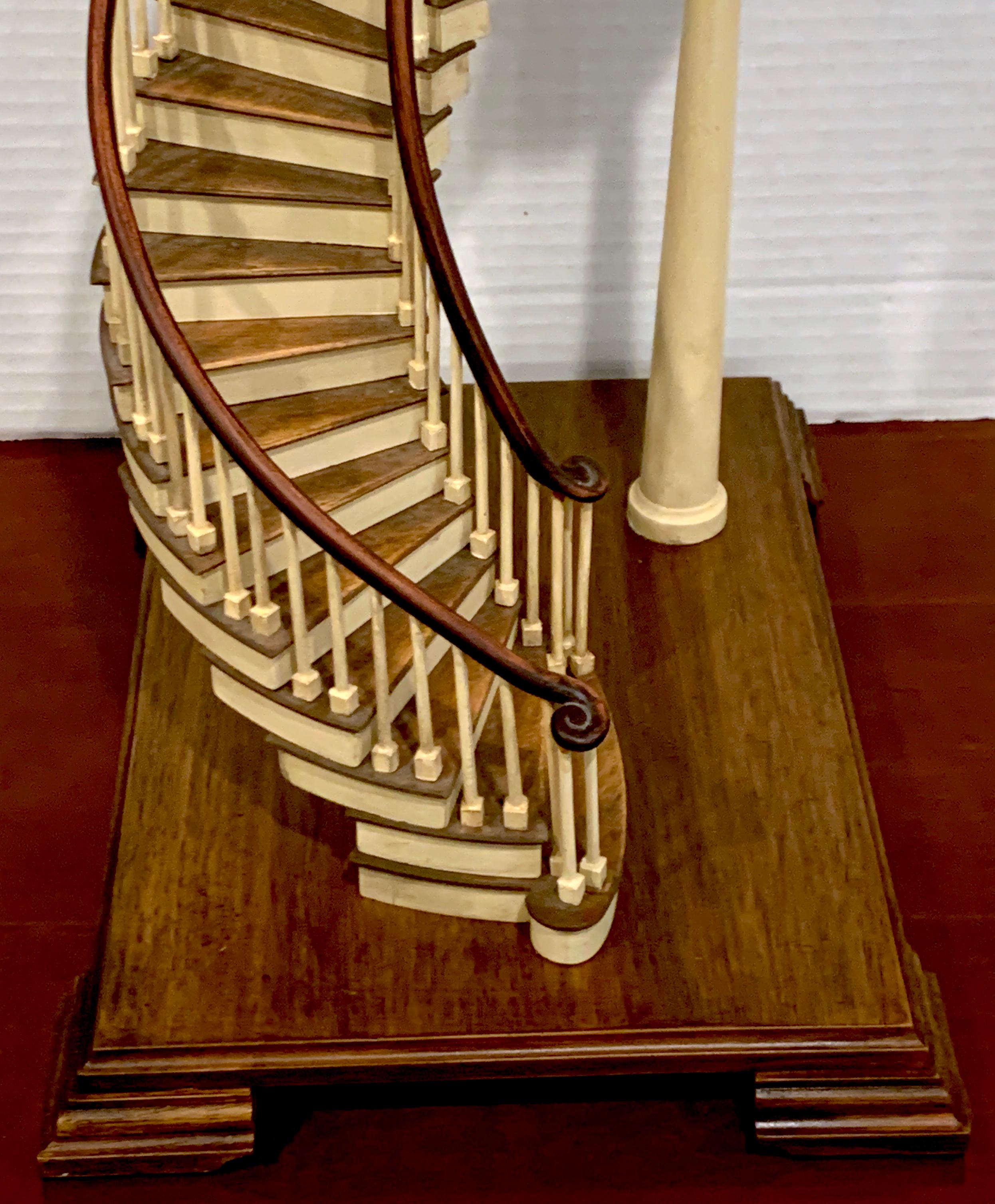 Regency Style Mahogany and Painted Architectural Model of a Grand ...