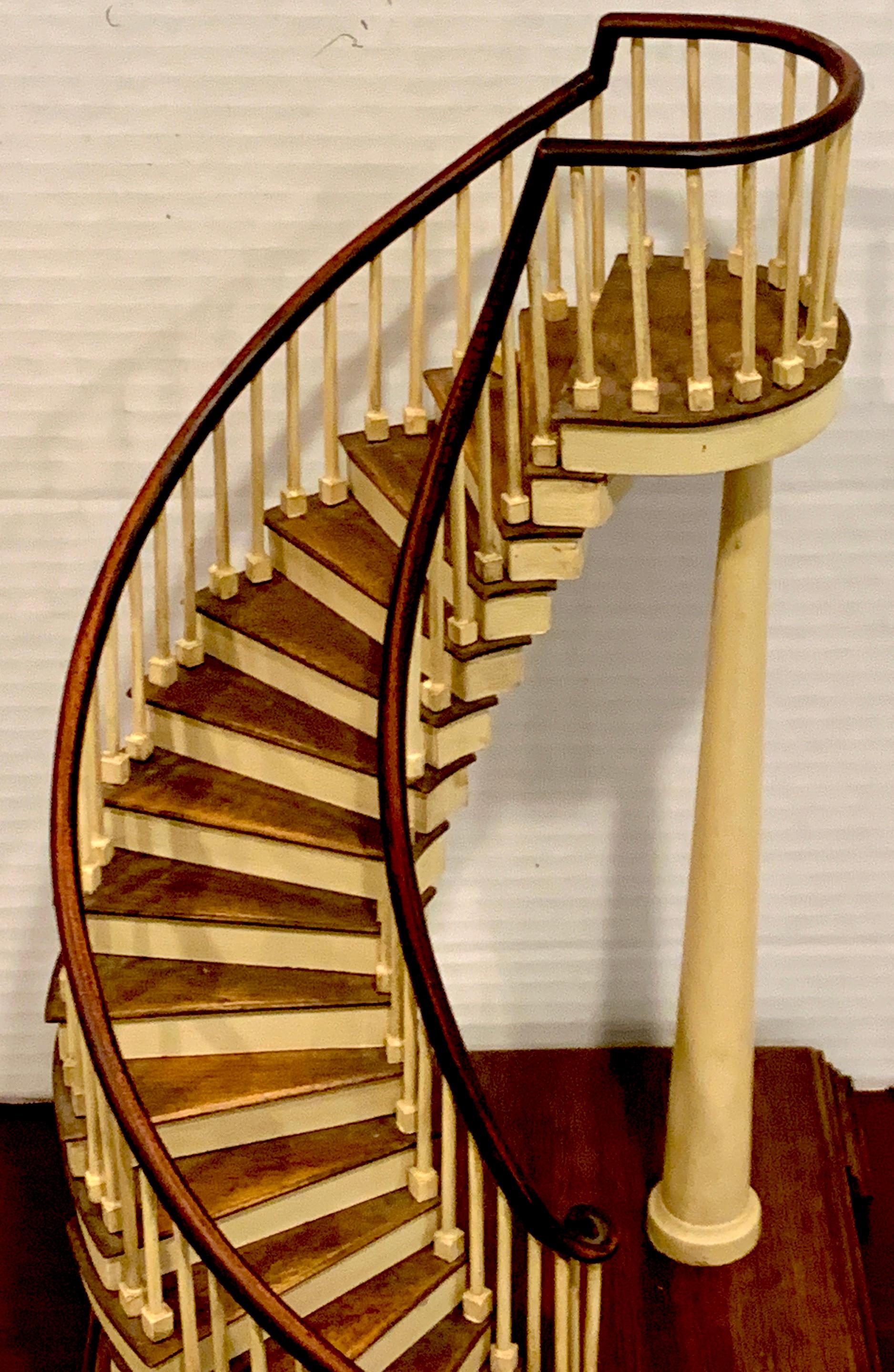 Regency Style Mahogany and Painted Architectural Model of a Grand ...