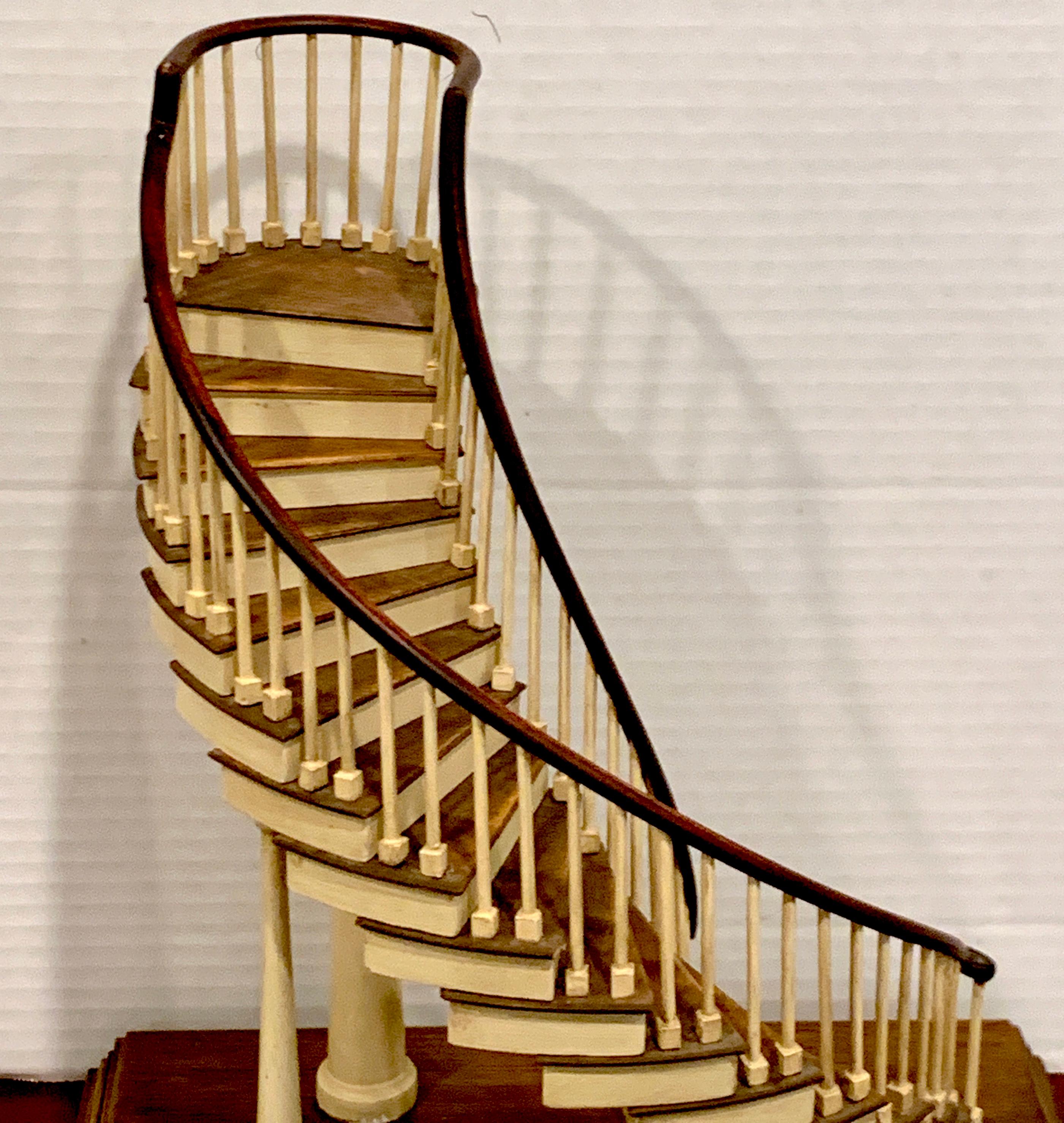 Regency Style Mahogany and Painted Architectural Model of a Grand ...