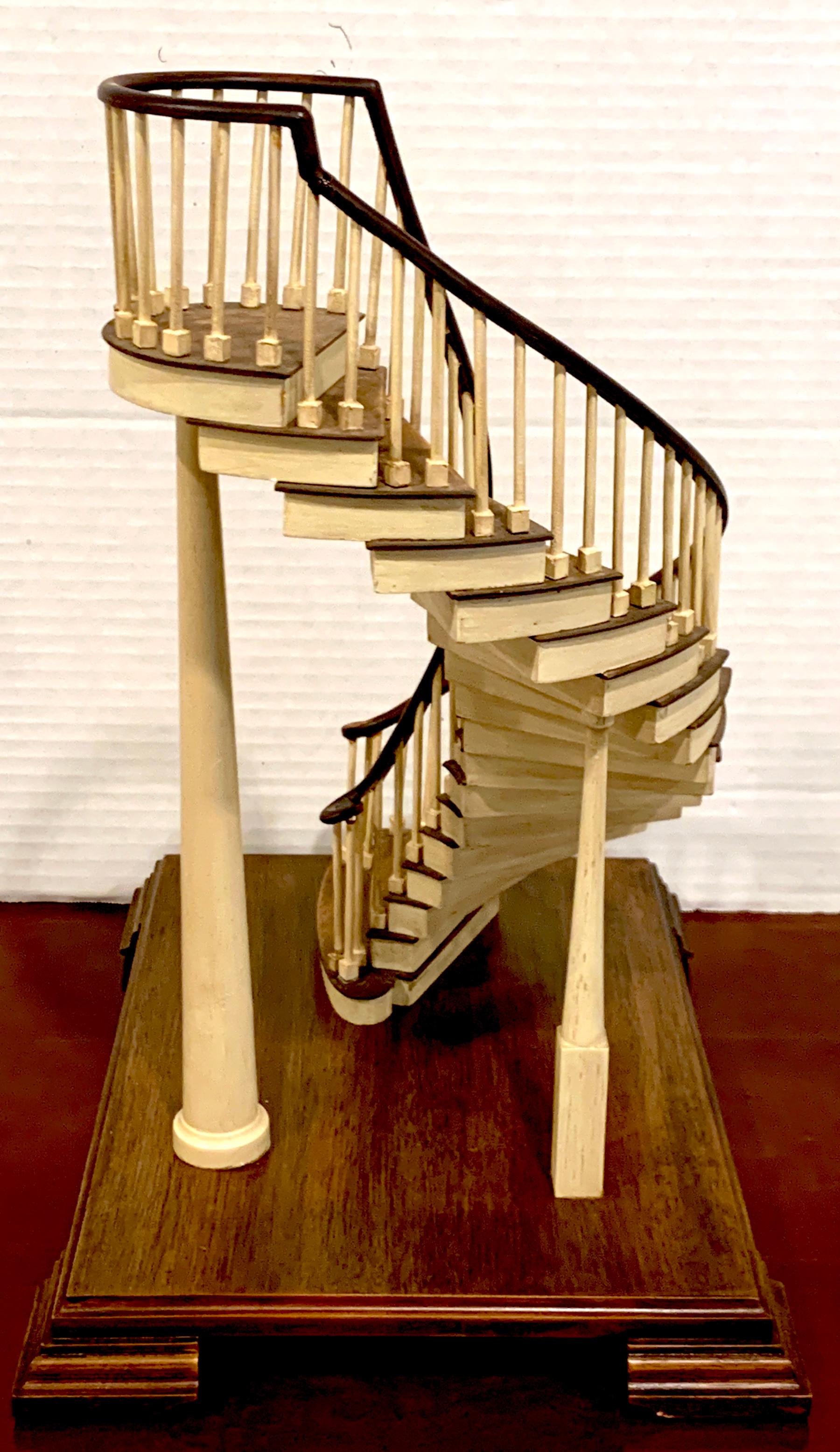 Regency Style Mahogany and Painted Architectural Model of a Grand ...