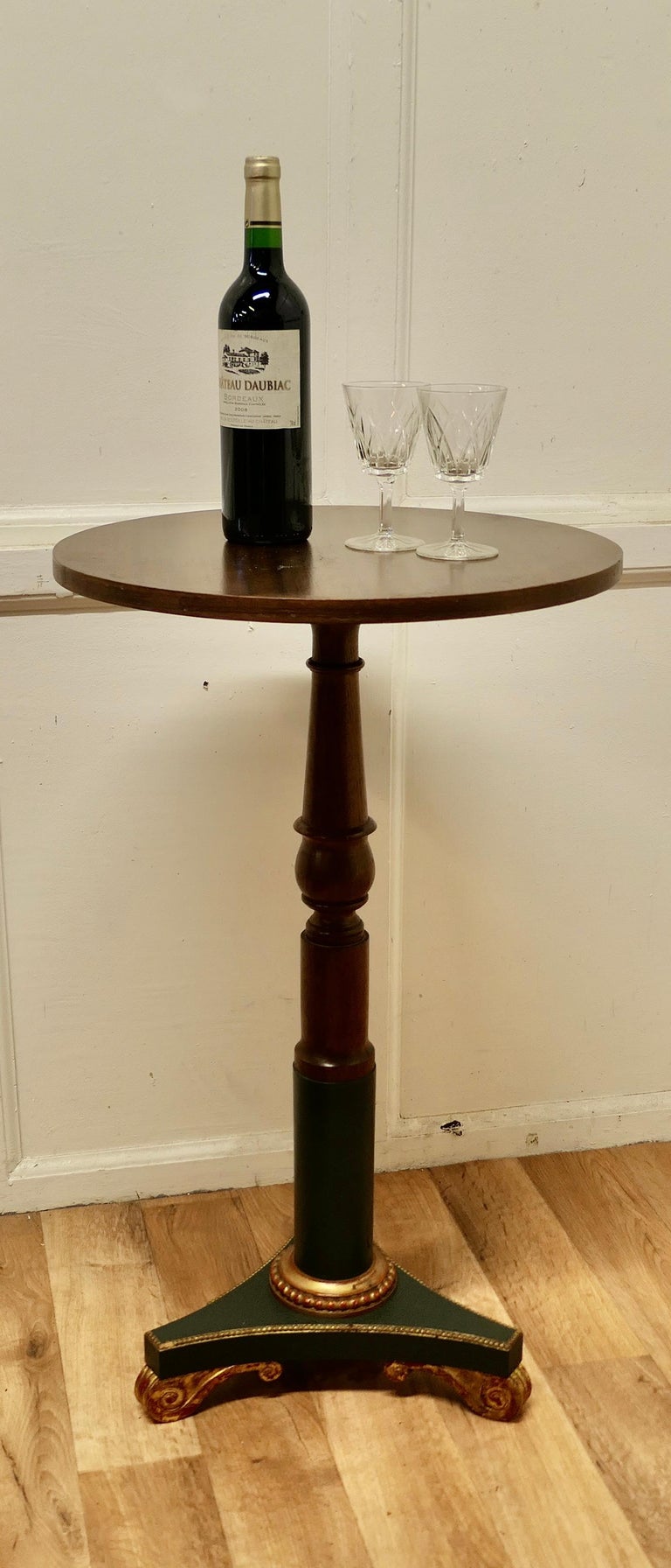 Regency Style Painted Wine Table or Occasional Table For Sale at 1stDibs