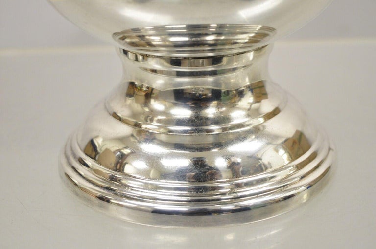 Regency Style Silver Plated Leonard Trophy Cup Champagne Bucket Wine ...