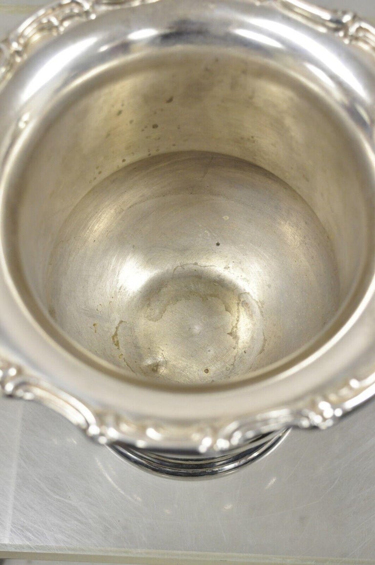 Regency Style Silver Plated Leonard Trophy Cup Champagne Bucket Wine ...