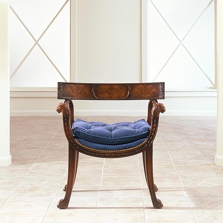 Regency Style Thomas Hope Armchair For Sale at 1stDibs