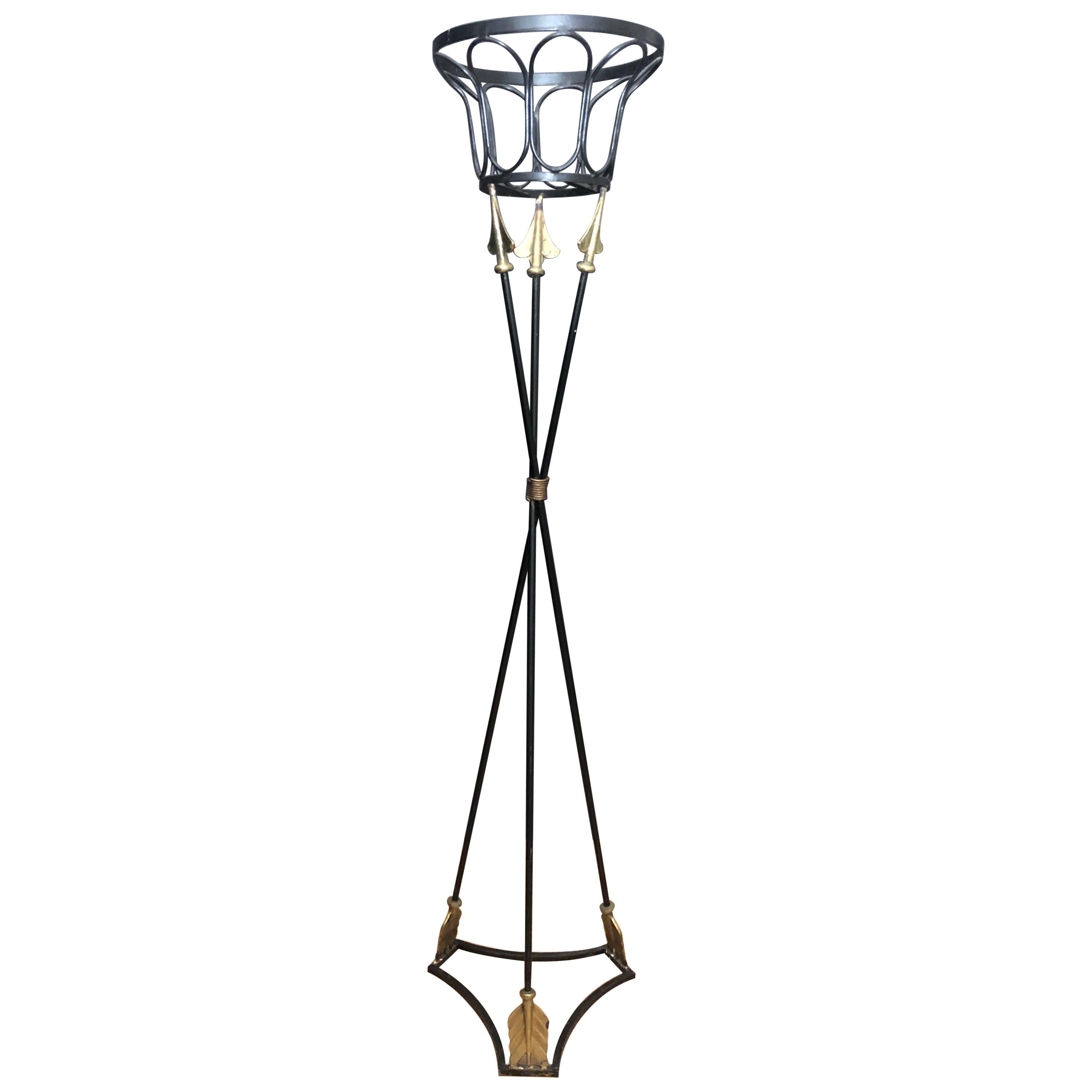 Hollywood Regency Style Plant Stand For Sale at 1stDibs