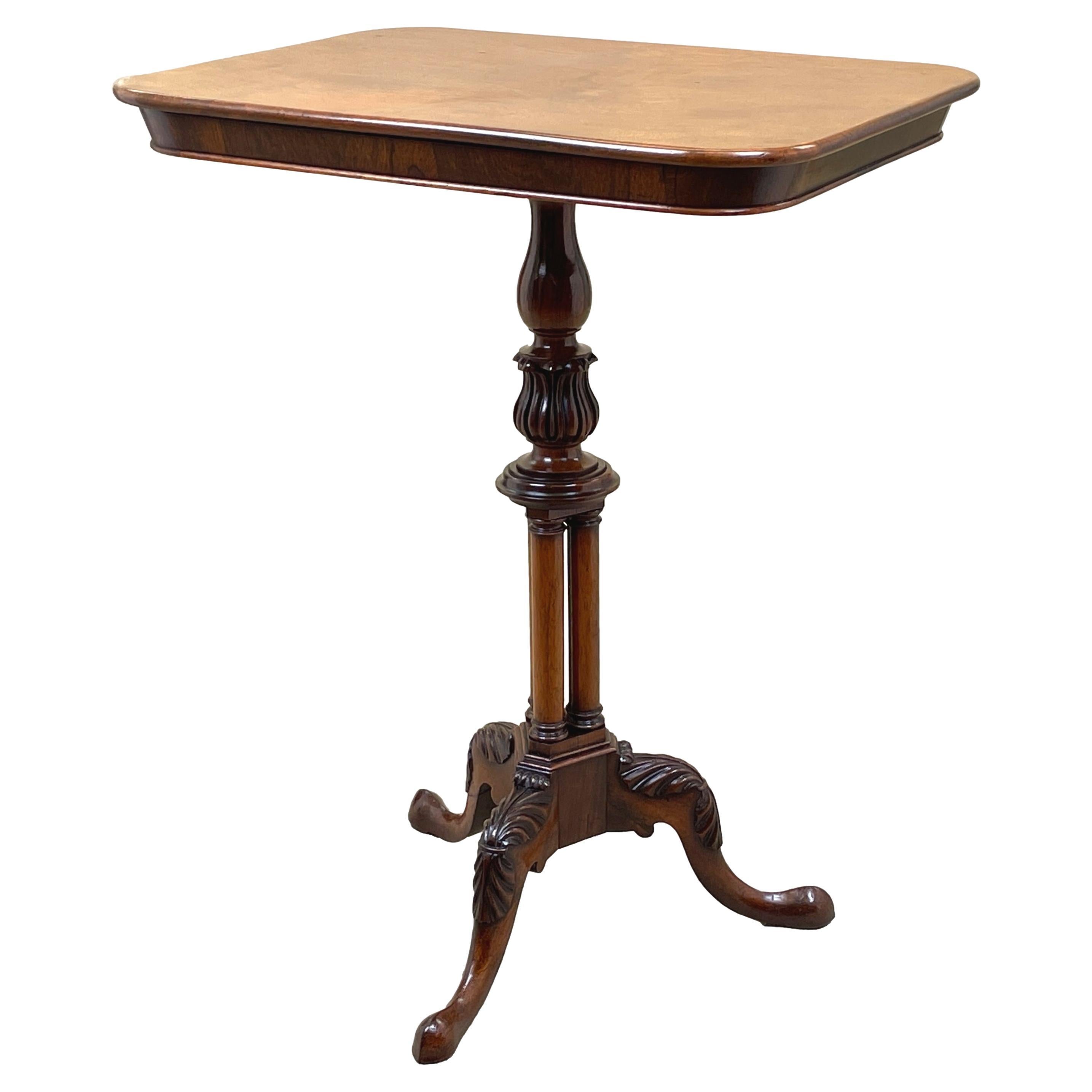 Kittinger Walnut Regency Side Table with Pull Out Writing Surfaces For ...