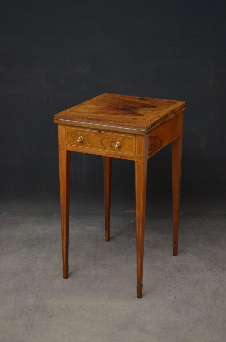 Regency Writing Table in Rosewood For Sale at 1stDibs