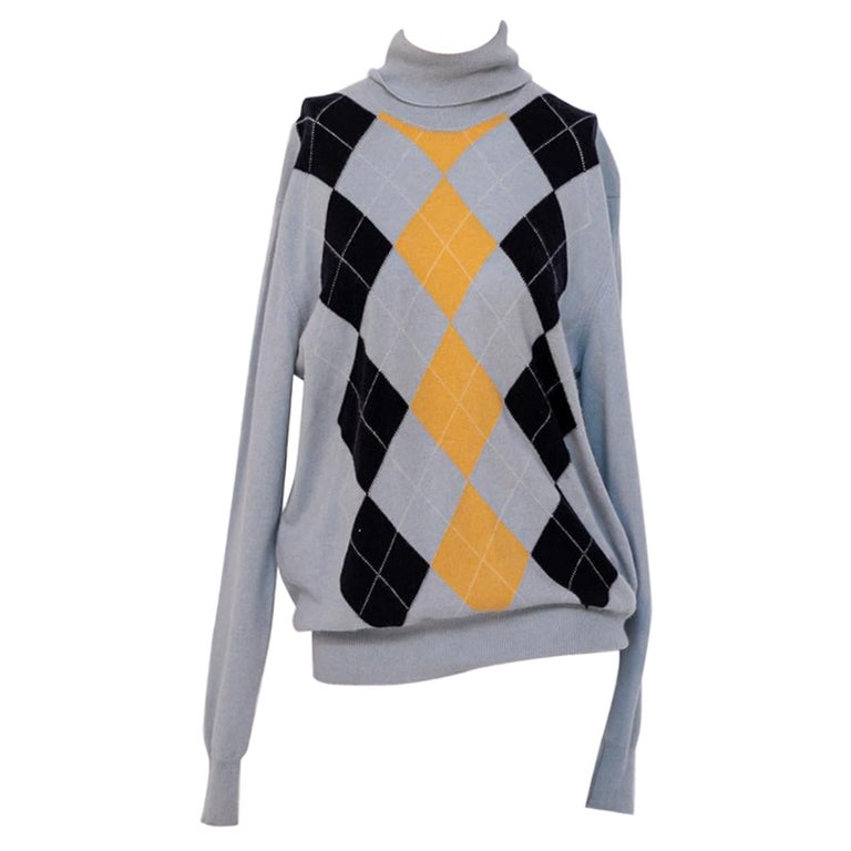 Regina Schrecker Cashmere Rhombus Sweater For Sale at 1stDibs