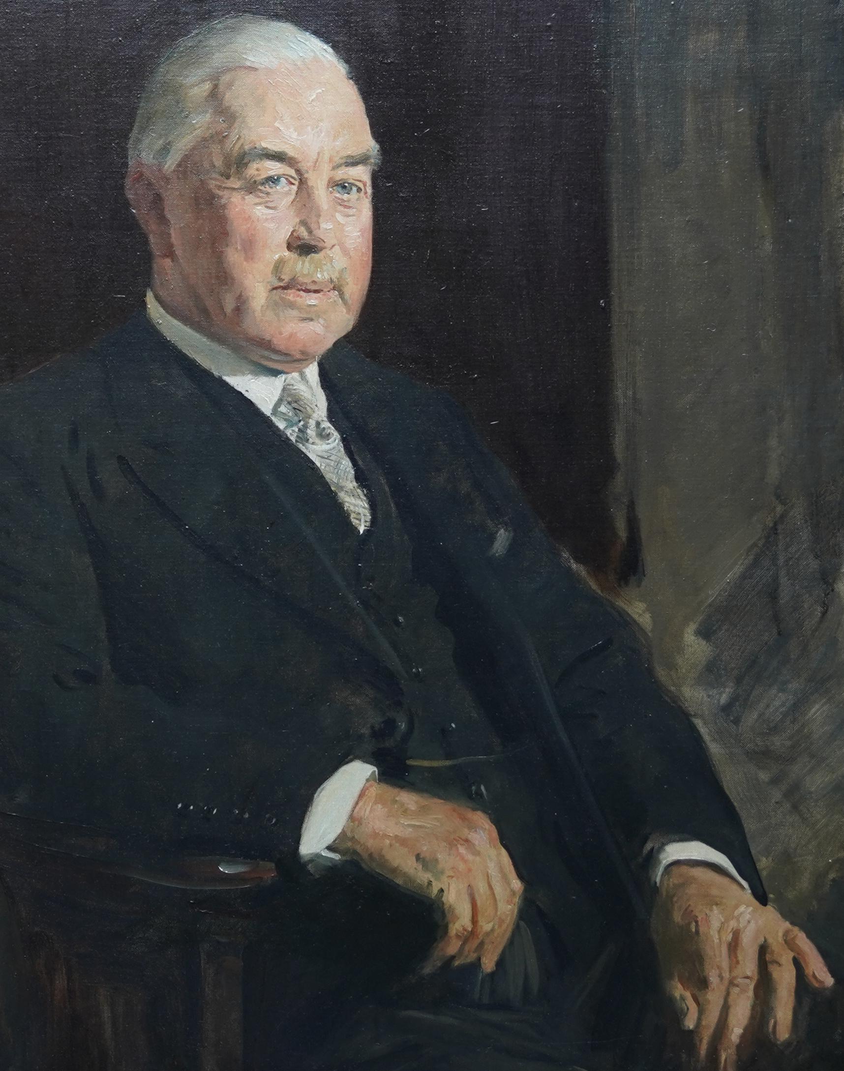 Reginald Grenville Eves - Portrait of a Gentleman - British 30's art ...