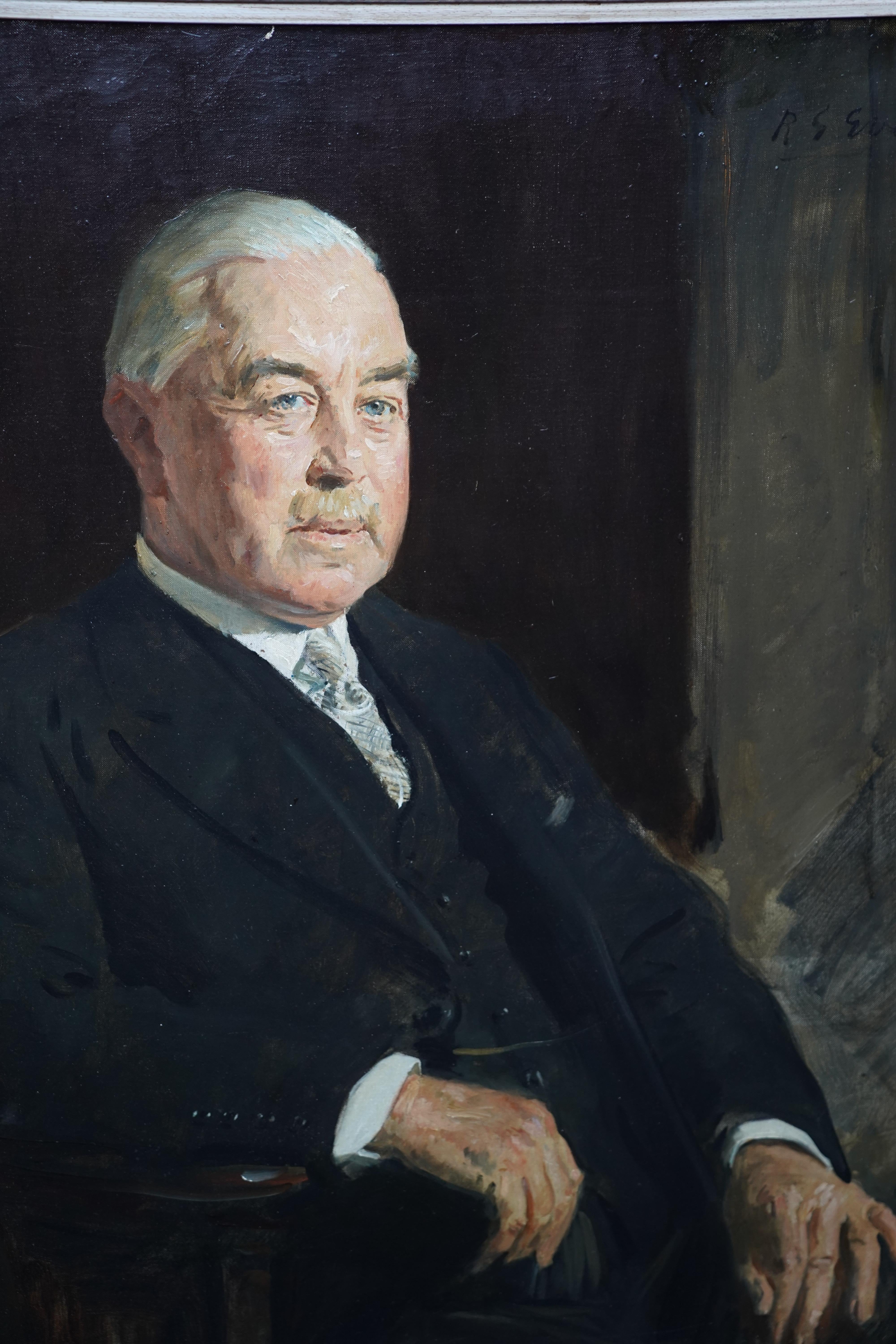 Reginald Grenville Eves - Portrait of a Gentleman - British 30's art ...