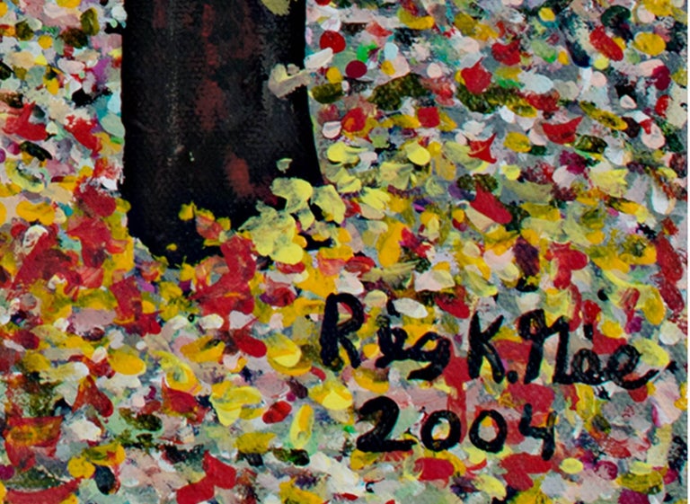 Reginald K. Gee - "Directions Park (The Fall Collection)," Acrylic ...