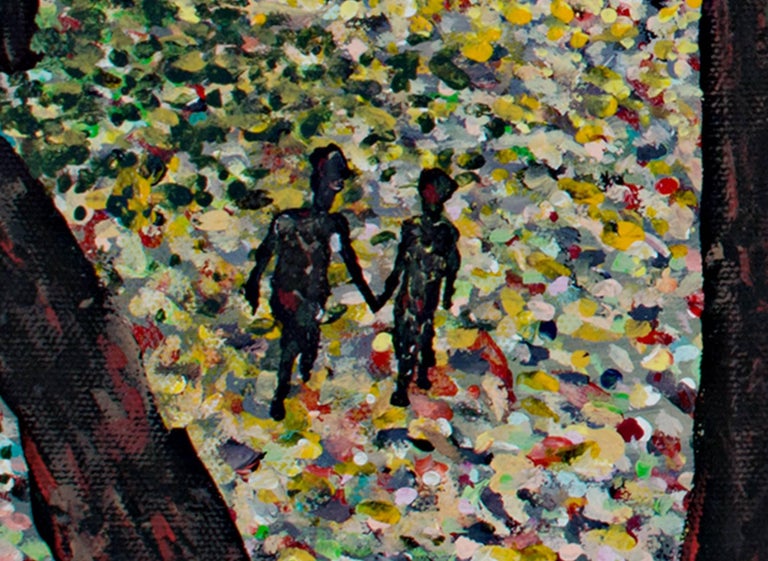 Reginald K. Gee - "Directions Park (The Fall Collection)," Acrylic ...