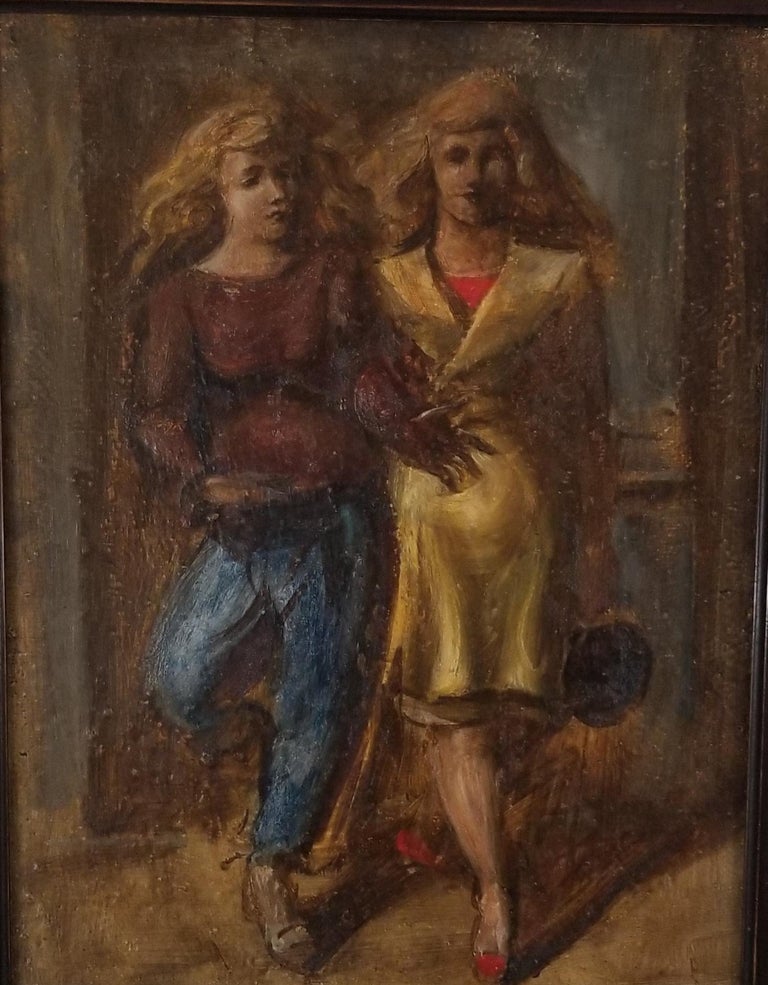Reginald Marsh - Two Women Walking For Sale at 1stDibs