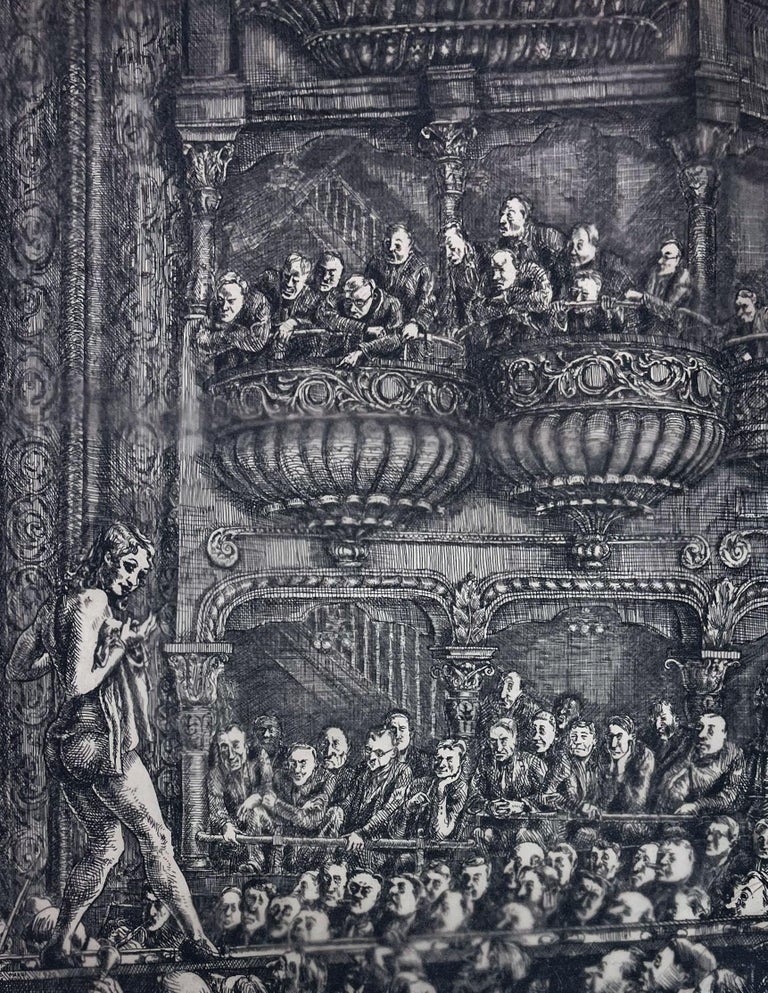Reginald Marsh - Gaeiety Burlesk For Sale at 1stDibs