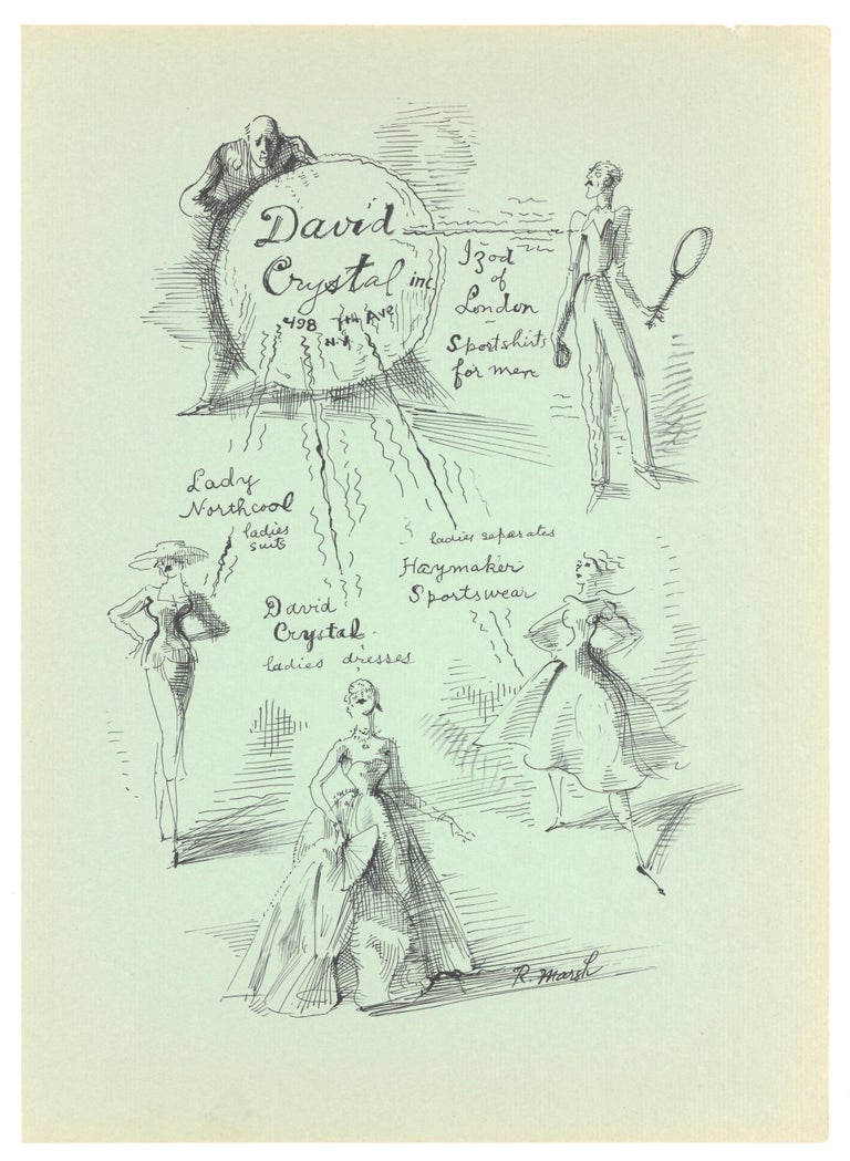 Reginald Marsh - original lithograph For Sale at 1stDibs