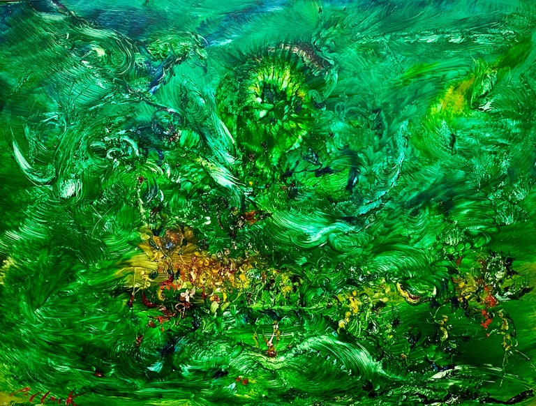 Reginald Pollack - Forest Angel, Reginald Pollack Abstract ...